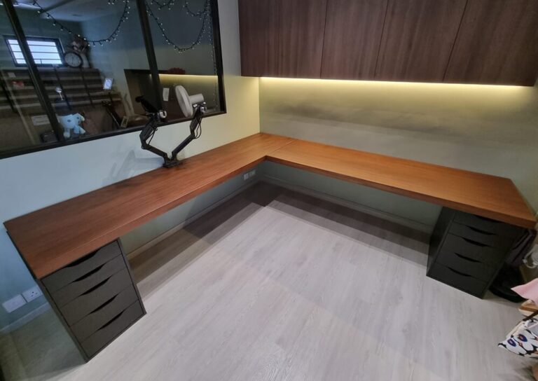 Wood Study Table For Home & Office | Adjustable | Wood Capitol