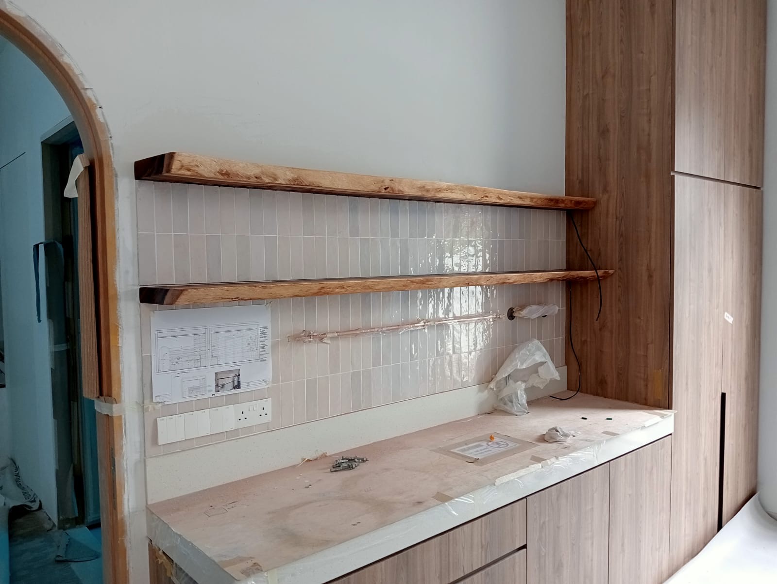 Solid Wood Wooden Shelf | Custom Wall Shelves | Wood Capitol
